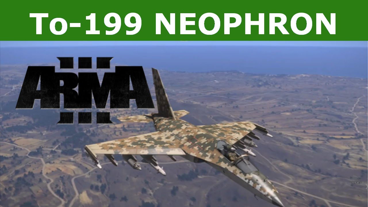 Arma 3 | To-199 Neophron Jet | Showcase Flight - YouTube