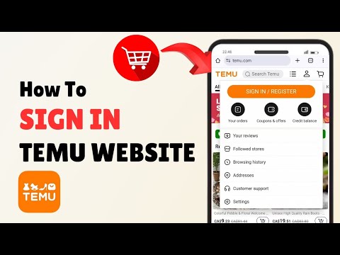 How to Sign In to Temu Website | Temu Website Login Tutorial - YouTube
