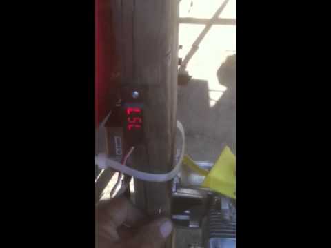 maloney 100 rc engine 16-6 prop - YouTube