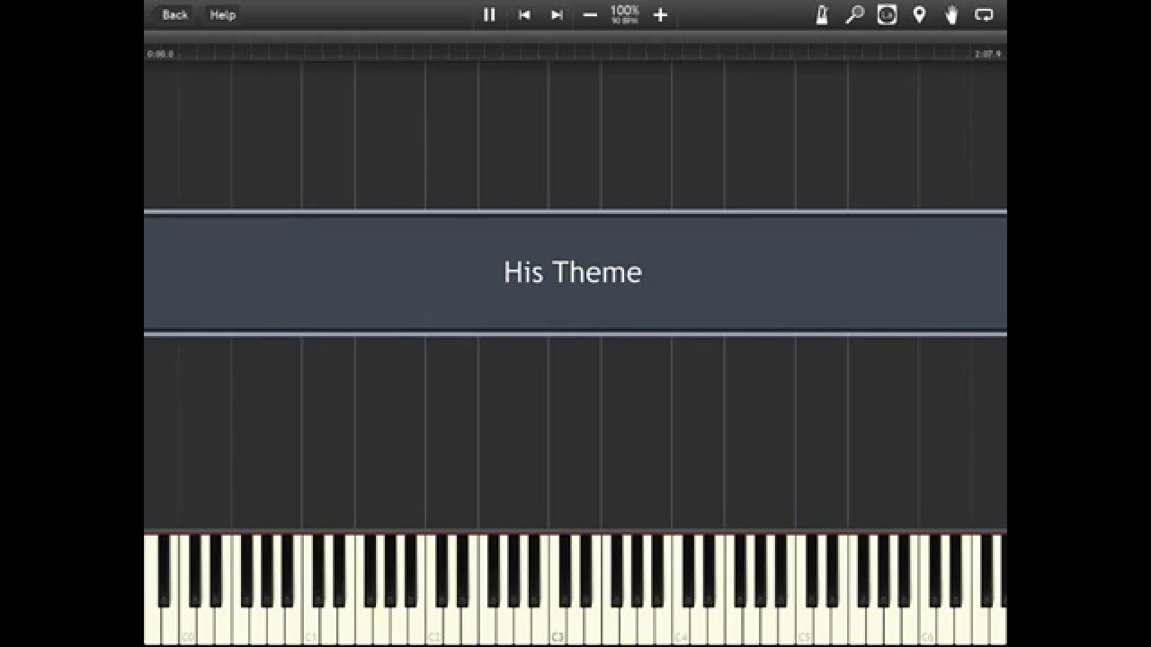 His Theme - Undertale - YouTube