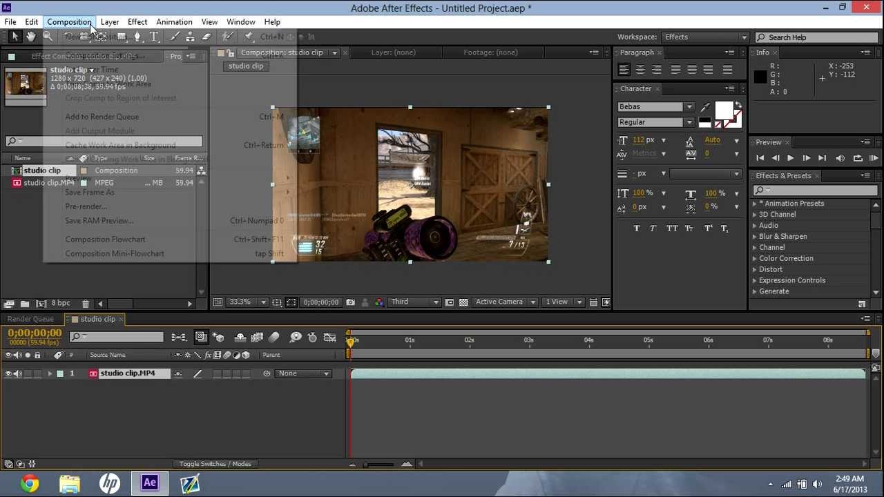 After Effects Tutorial-Render Settings - YouTube