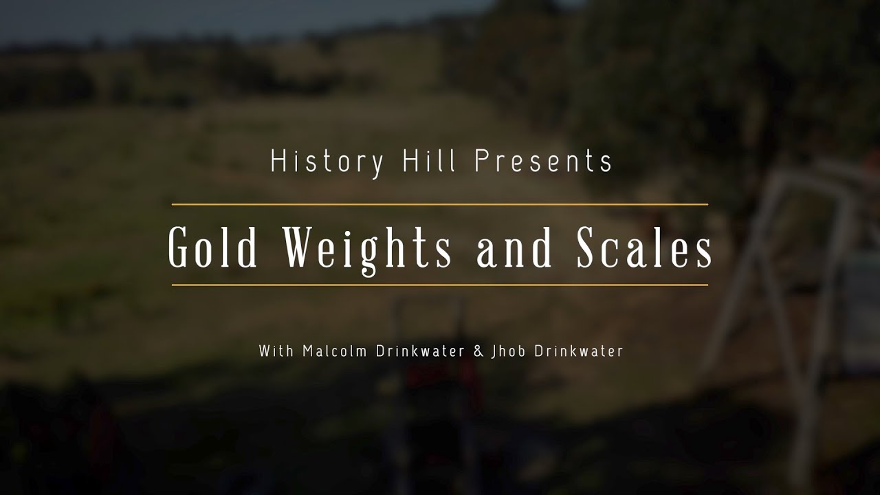 Hill End Gold # 2 Gold Weights and Scales - YouTube