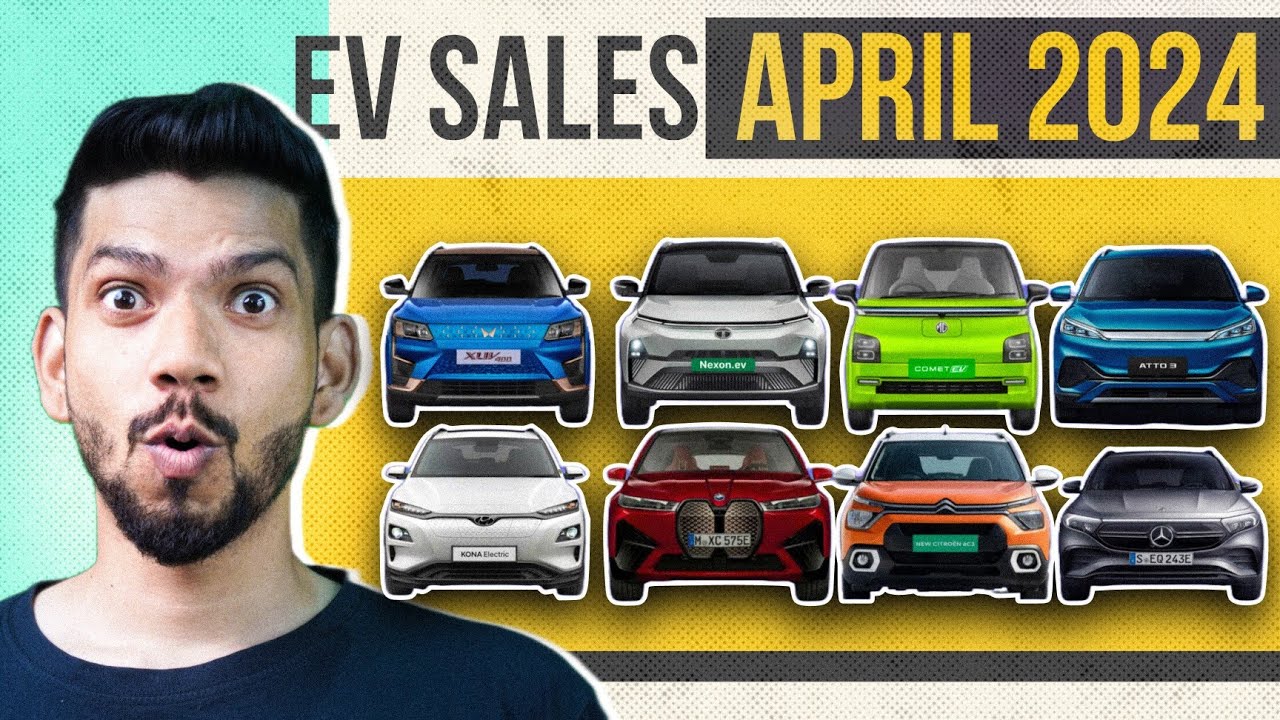 Ev car sales April 2024 | Mercedes ne kamaal ⚡ - YouTube
