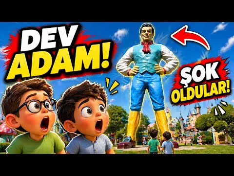 😱 Çocuklar Dev Adamı Görünce ŞOK OLDU! Ankara Harikalar Diyarı 🚂👑🤴