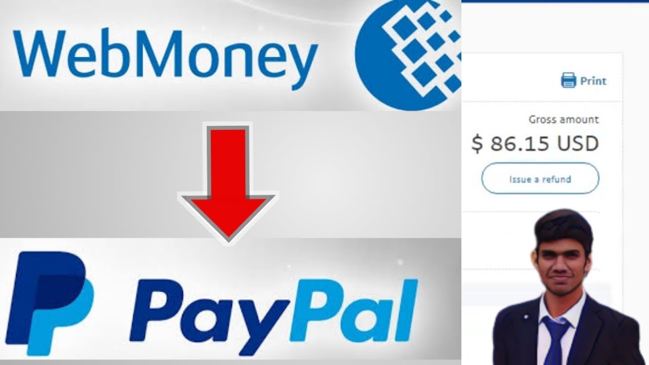 Webmoney To Paypal USD | Webmoney To Bank Account Transfer - YouTube