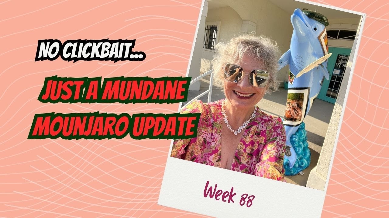 Week 88 on Mounjaro: Not Much of an Update - YouTube