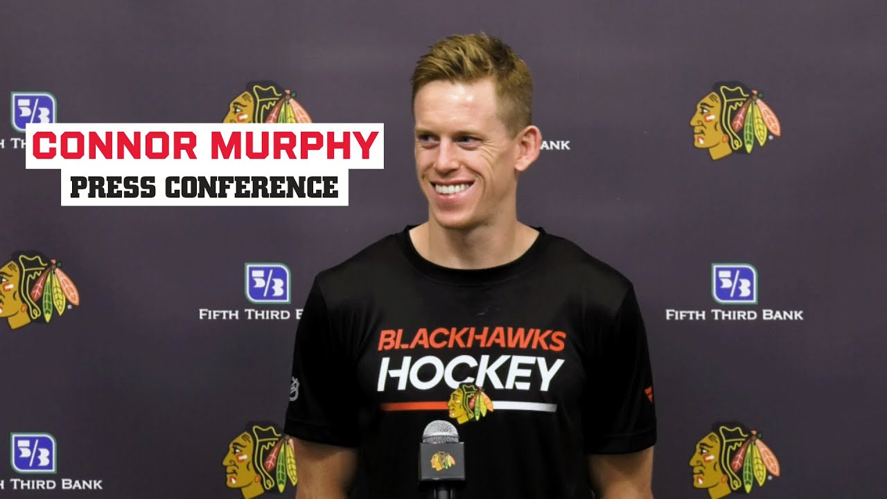 Connor Murphy speaks on Day 1 of Training Camp | Chicago Blackhawks ...