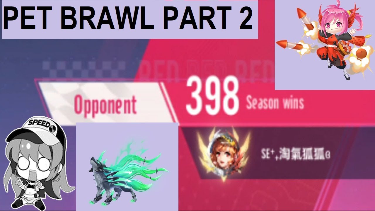 I Got REKT IN 2 TURNS - Pet Brawl PVP Part 2 【Garena Speed Drifters ...