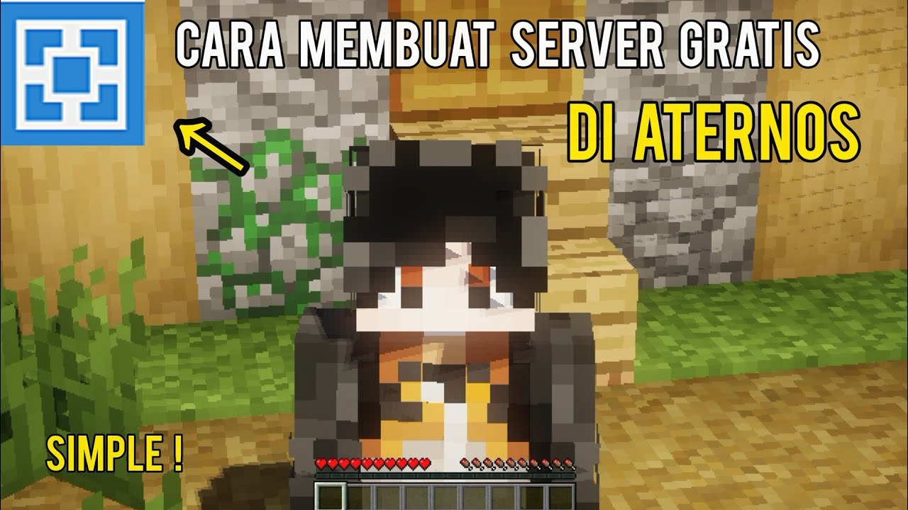 SIMPLE DAN GRATIS ! [] CARA MEMBUAT SERVER MINECRAFT DI ATERNOS - YouTube
