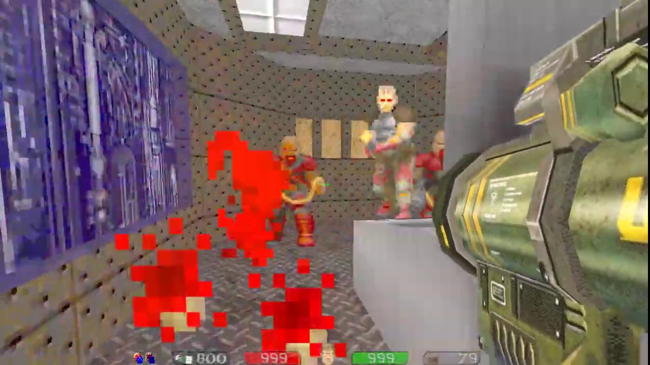 DOOM MOD PSYCHOPHOBIA PSYCHO PHOBIA By 0xCobalt MAP 01 - YouTube