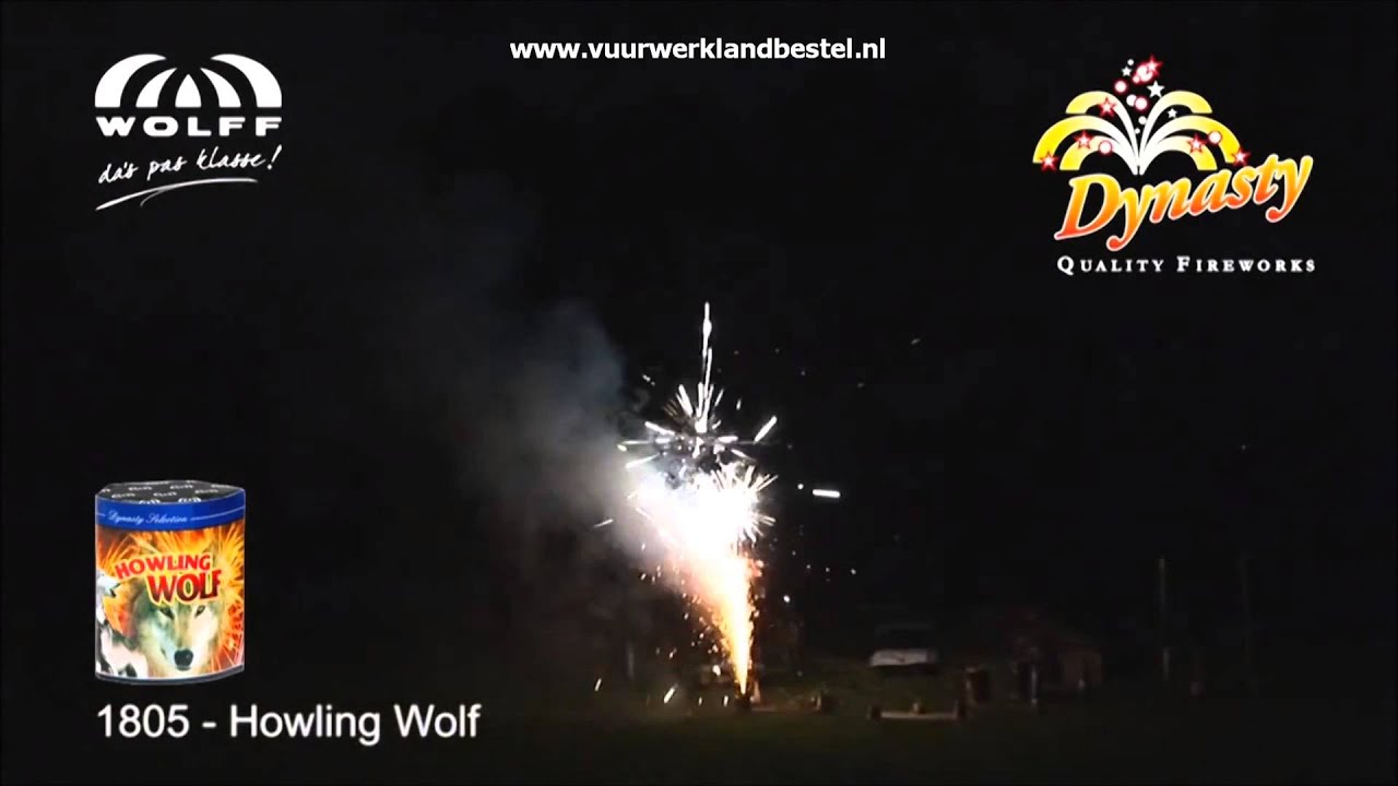 Howling Wolff | Dynasty Fireworks | Vuurwerklandbestel.nl - YouTube