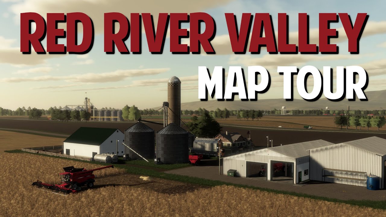 Red River Valley Map Tour | Farming Simulator 19 - YouTube