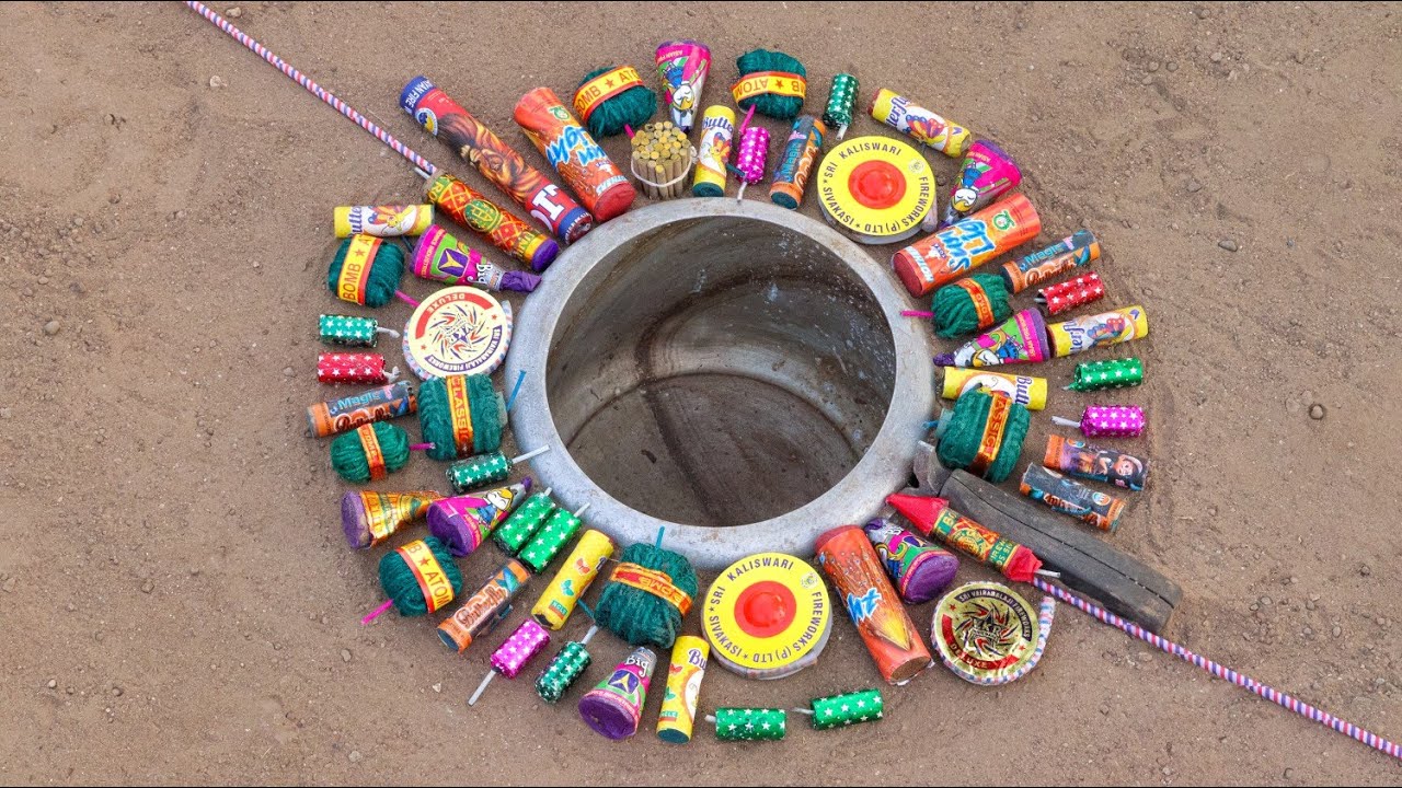21 Different Types Of Diwali Fireworks Testing | Unique Patakhe Testing ...