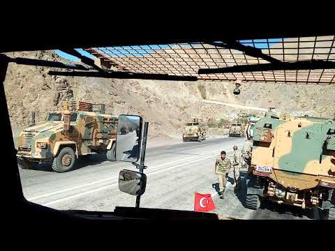 Askeri konvoy Hakkari(Lütfen abone olmayı unutmayın)