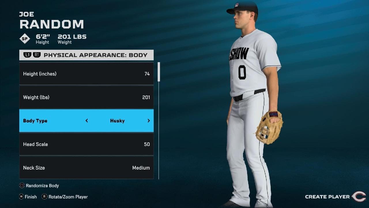MLB The Show 25 Create a Player changes - YouTube