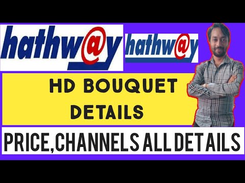 Hathway HD Bouquet Price,Channels All Details - YouTube