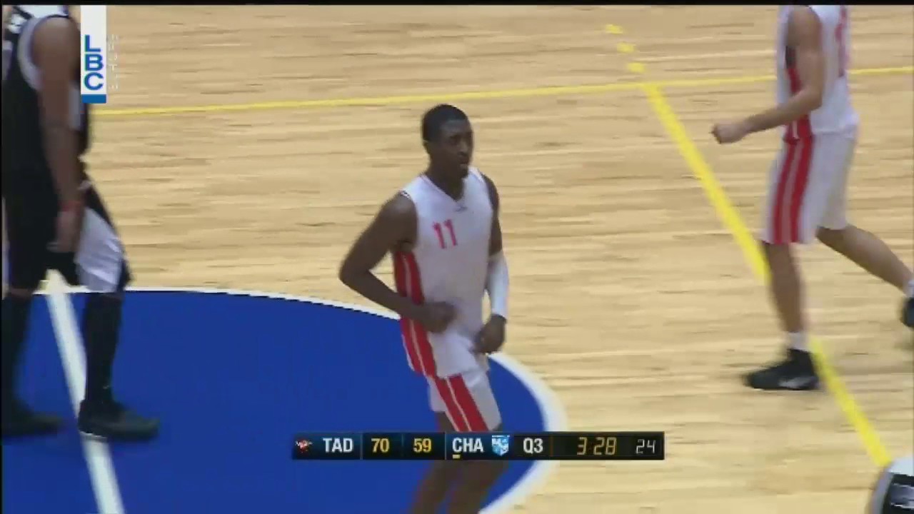 Lebanese Basketball League 2016/2017 - Jad Khalil Assist - YouTube