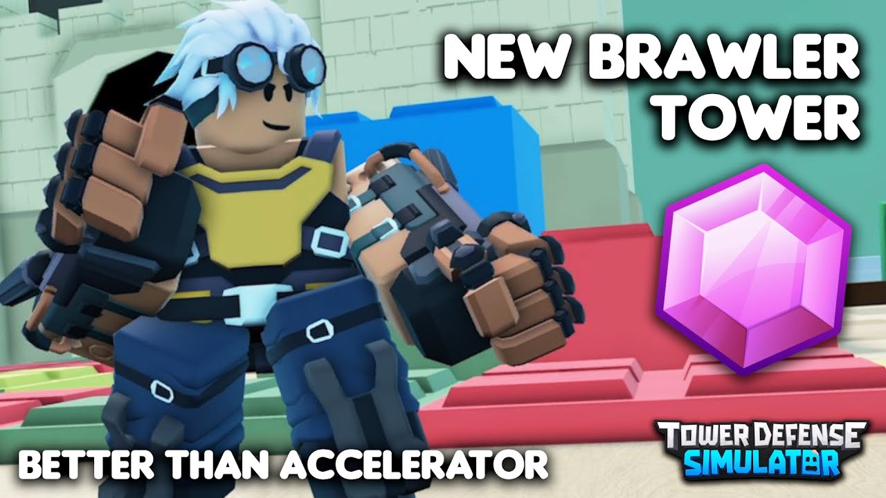 New Brawler Tower Is Here! VERY OP | TDS Update (Roblox) - YouTube