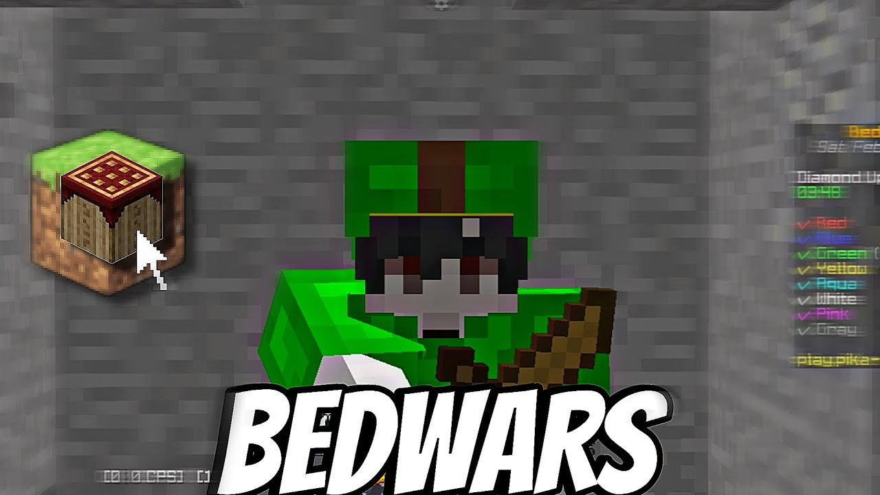 Pojav Launcher Bedwars Solo | Java Edition #trending#minecraft# ...