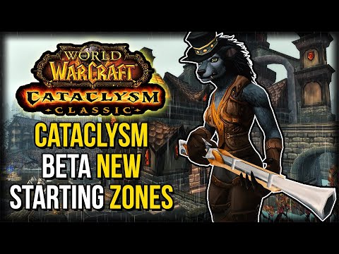 CATA BETA! | Worgen/ Goblin Starting Zones | Cataclysm Classic - YouTube