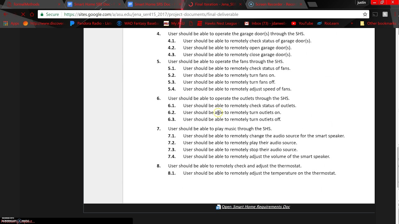 Screencast - Final Iteration - YouTube