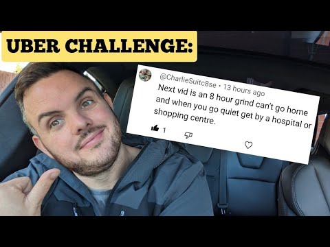 Uber challenge: Work 8 hours straight haha - is it possible? - YouTube