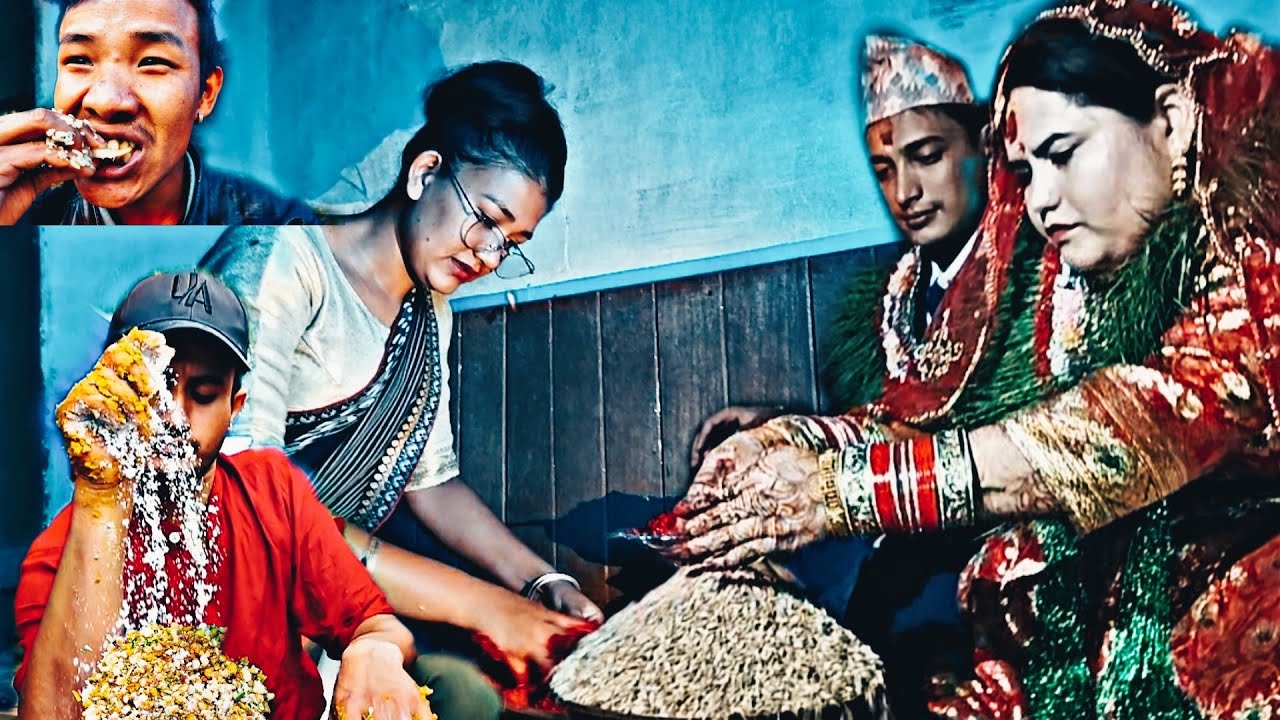 Married style of Nepali village ,Chhathar Phakchamara Tehrathum Nepal ...