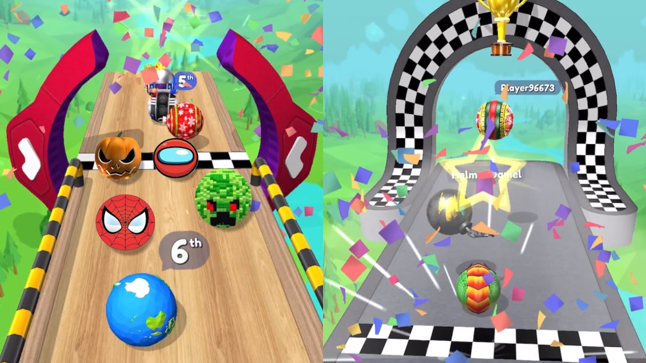 Going Balls | Crazy Epic Race Vs Funny Race 10 - Satisfying Mobile ...