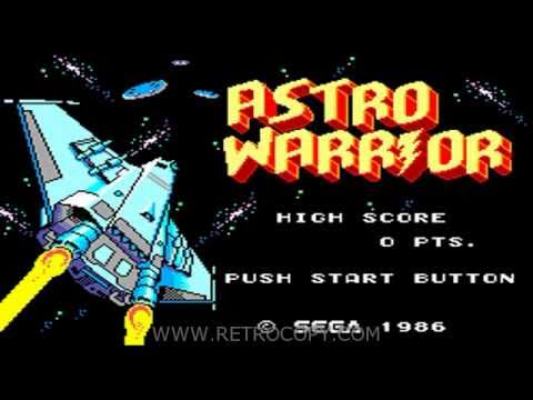 Astro Warrior (Sega Master System) - RetroCopy Intro - YouTube