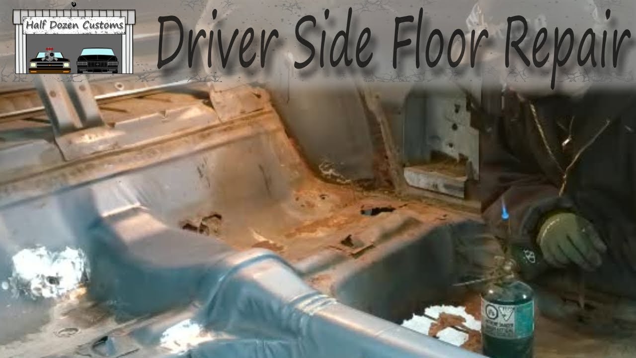 1981 Monte Carlo Driver Side Floor Repair - YouTube