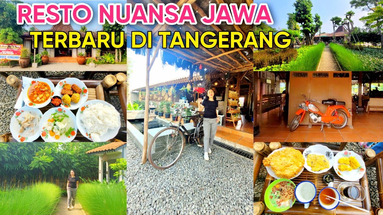 RESTO BARU | OMAH YUNG GINAH | RESTO TANGERANG VIBES JAWA | HIDDEN GEMP ...