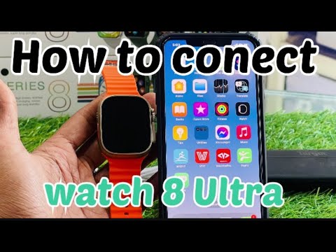 unboxing. How to connect watch 8 Ultra to Android Phone watch 8 ultra connect with iphone #ultra ...