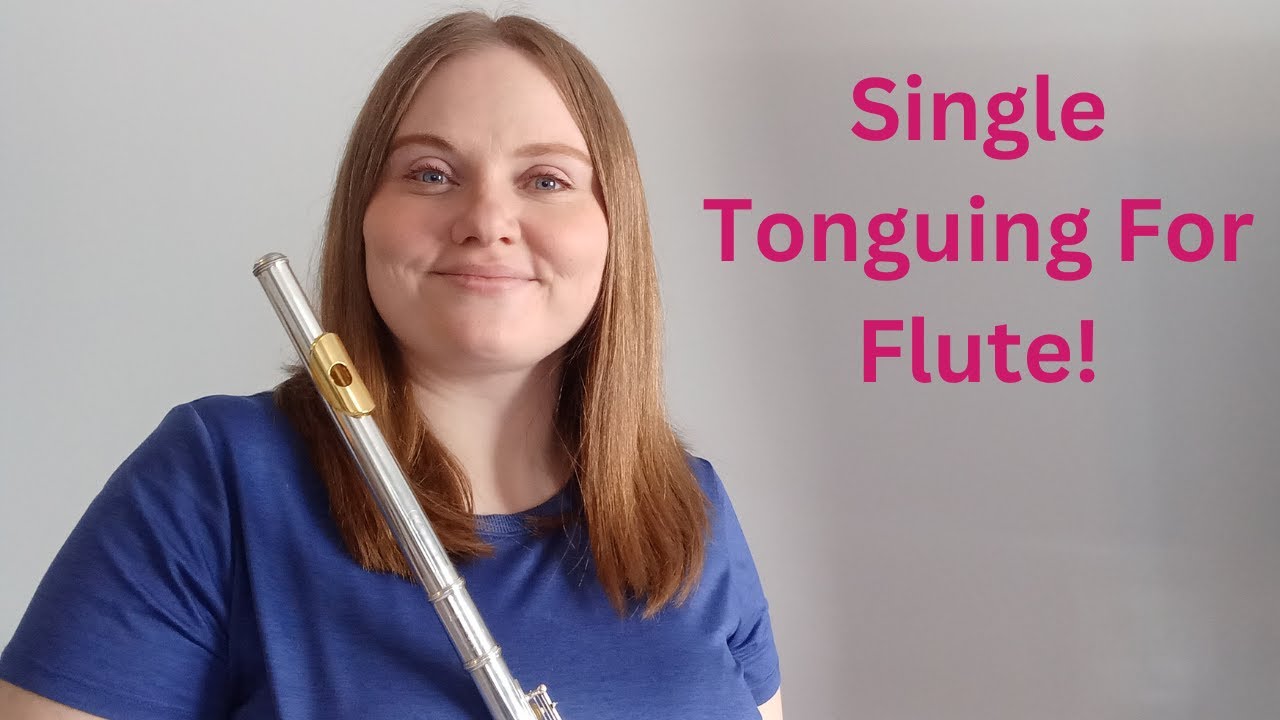 Articulation Series: Single Tonguing For Flute - YouTube