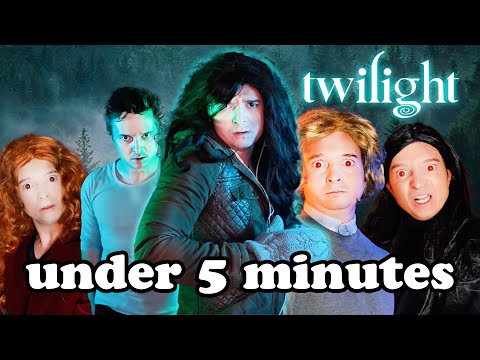 The first 3 Twilight movies in Under 5 Minutes - Tyler Warwick remake