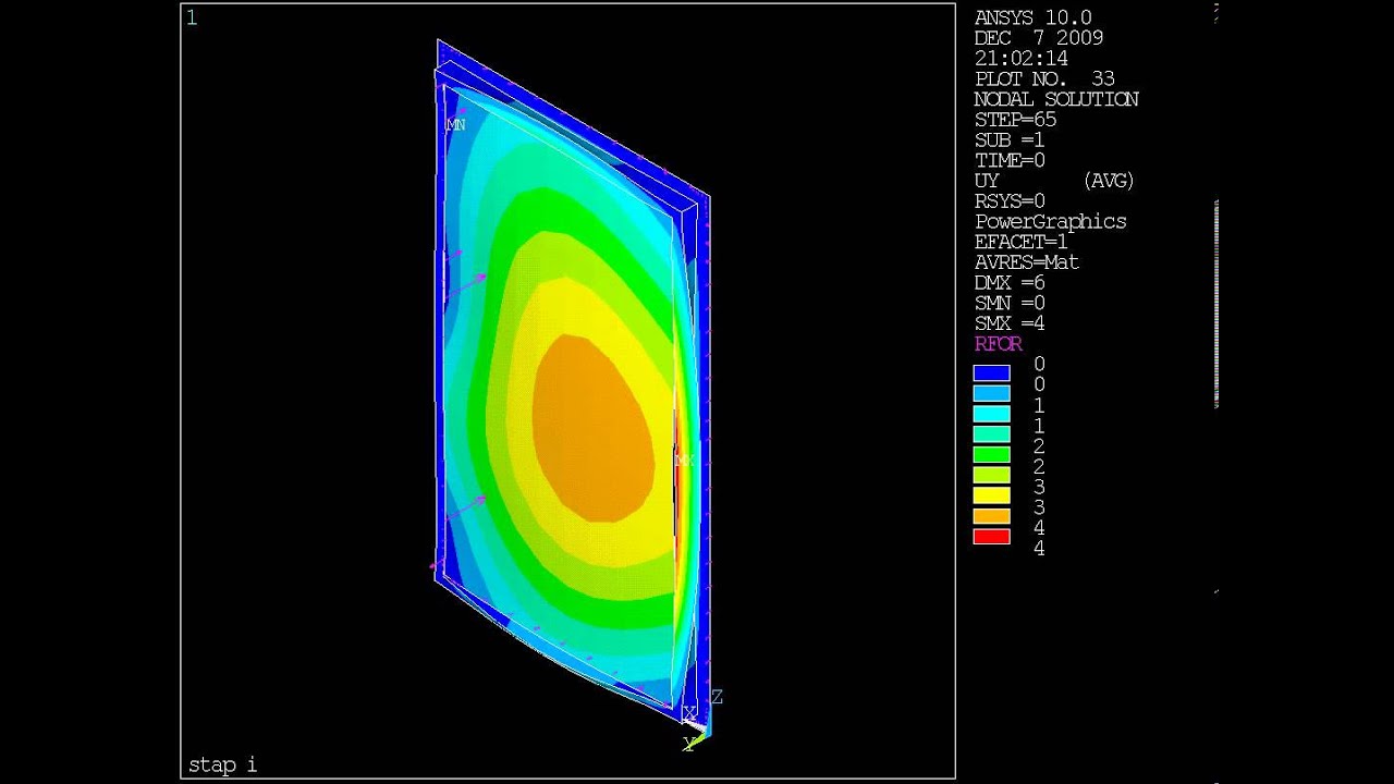 Blast simulation of a G21 Blast Door by InterDam - YouTube