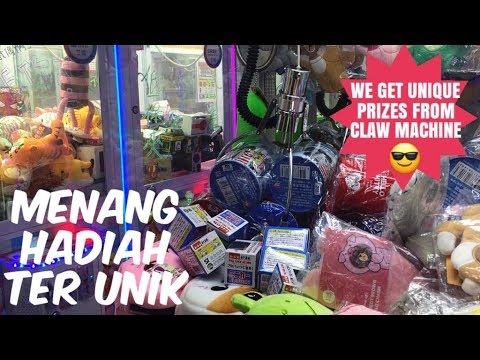 DAPAT HADIAH TER UNIK # CLAW MACHINE # 夾娃娃 - YouTube