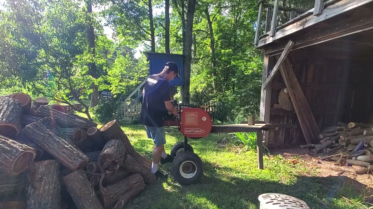 SUPERSPLIT wood splitter --15 years later REVIEW PT1 - YouTube