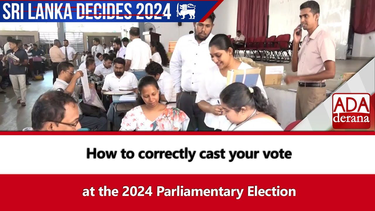 How to correctly cast your vote at the 2024 Parliamentary Election ...