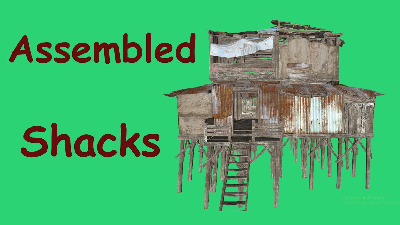Assembled Shacks Fallout 4 - YouTube