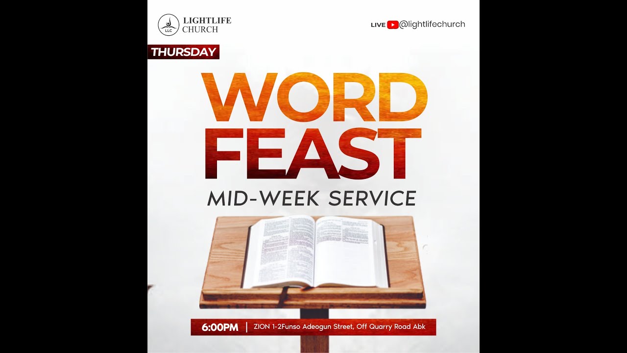 WORDFEAST ||30|| 11 || 2023 WITH PASTOR JUWON OWOLABI - YouTube