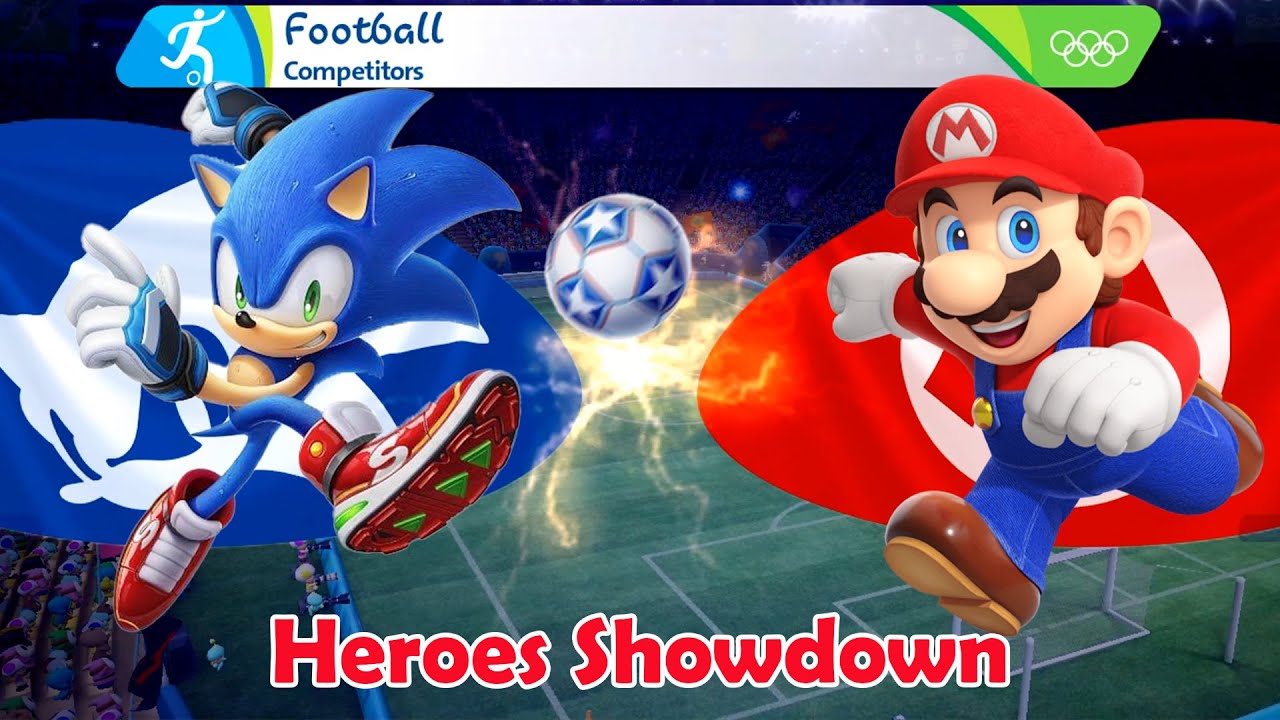 Heroes Showdown Team Sonic Emerges Victorious in Mario & Sonic at the Rio 2016 Olympics - YouTube