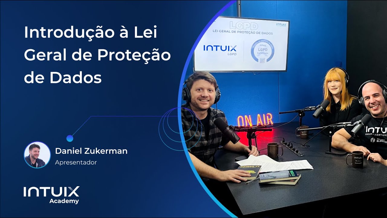 PODCAST DE INTRODUÇÃO À LGPD COM DANIEL ZUKERMAN - YouTube
