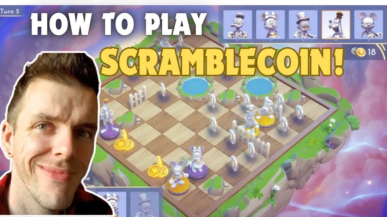 How to Play Scramblecoin! A Game of Coins Quest in Disney Dreamlight ...