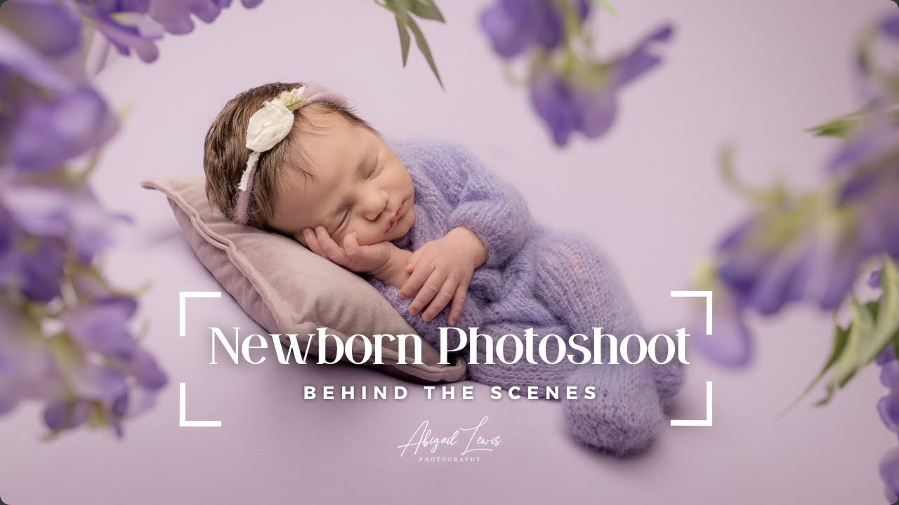 Full Newborn Photography Session in our Studio - YouTube
