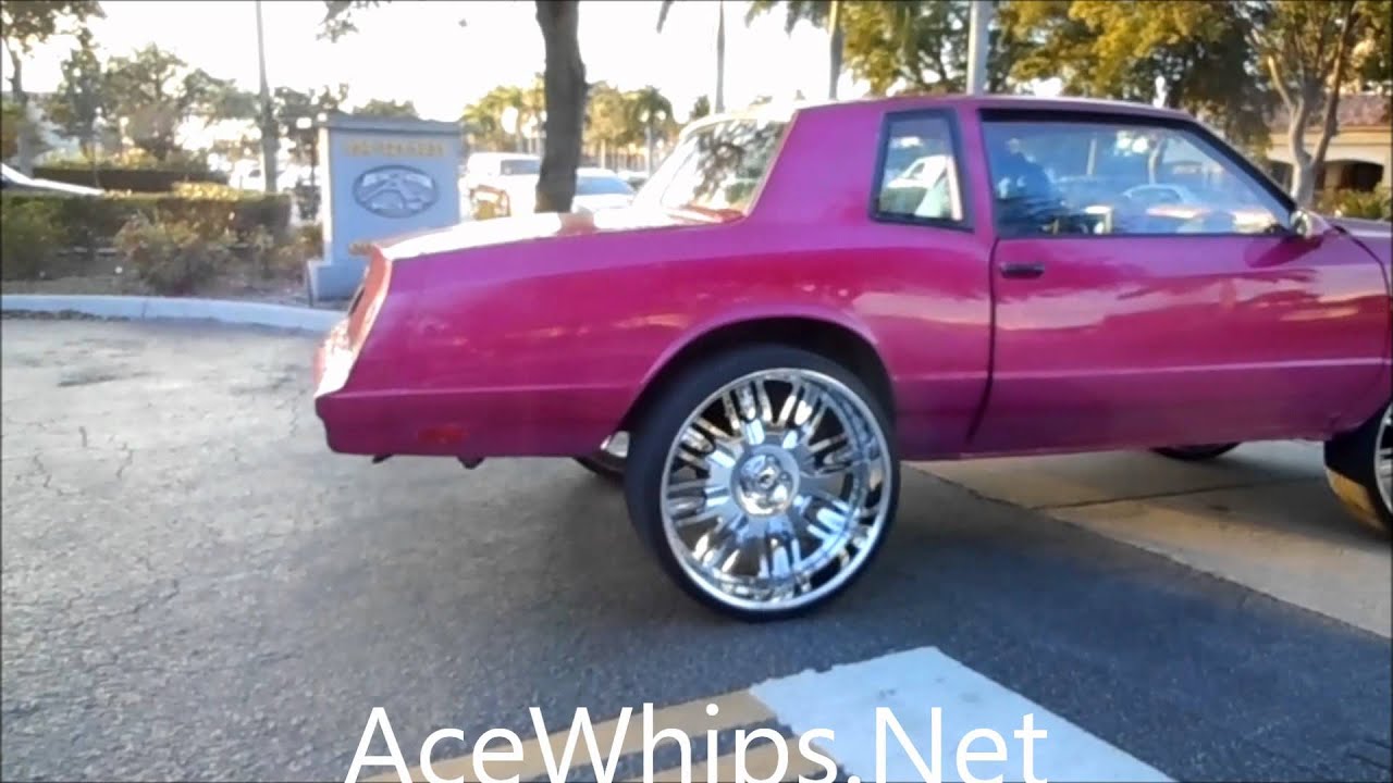 AceWhips.NET- Arctic Customs- Pink Chevy Monte Carlo SS on 26 ...