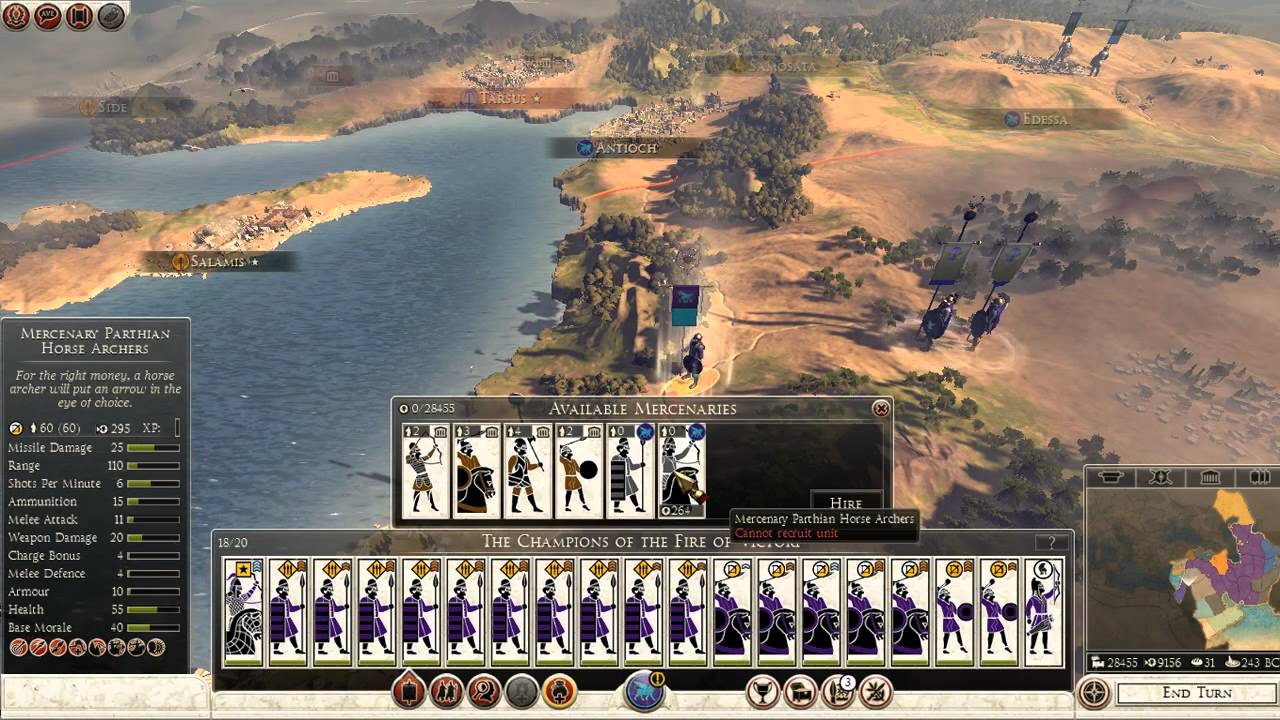 Parthia Campaign 20 Rome Total War 2 - YouTube