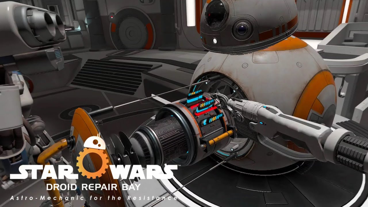 Star Wars Droid Repair Bay - YouTube