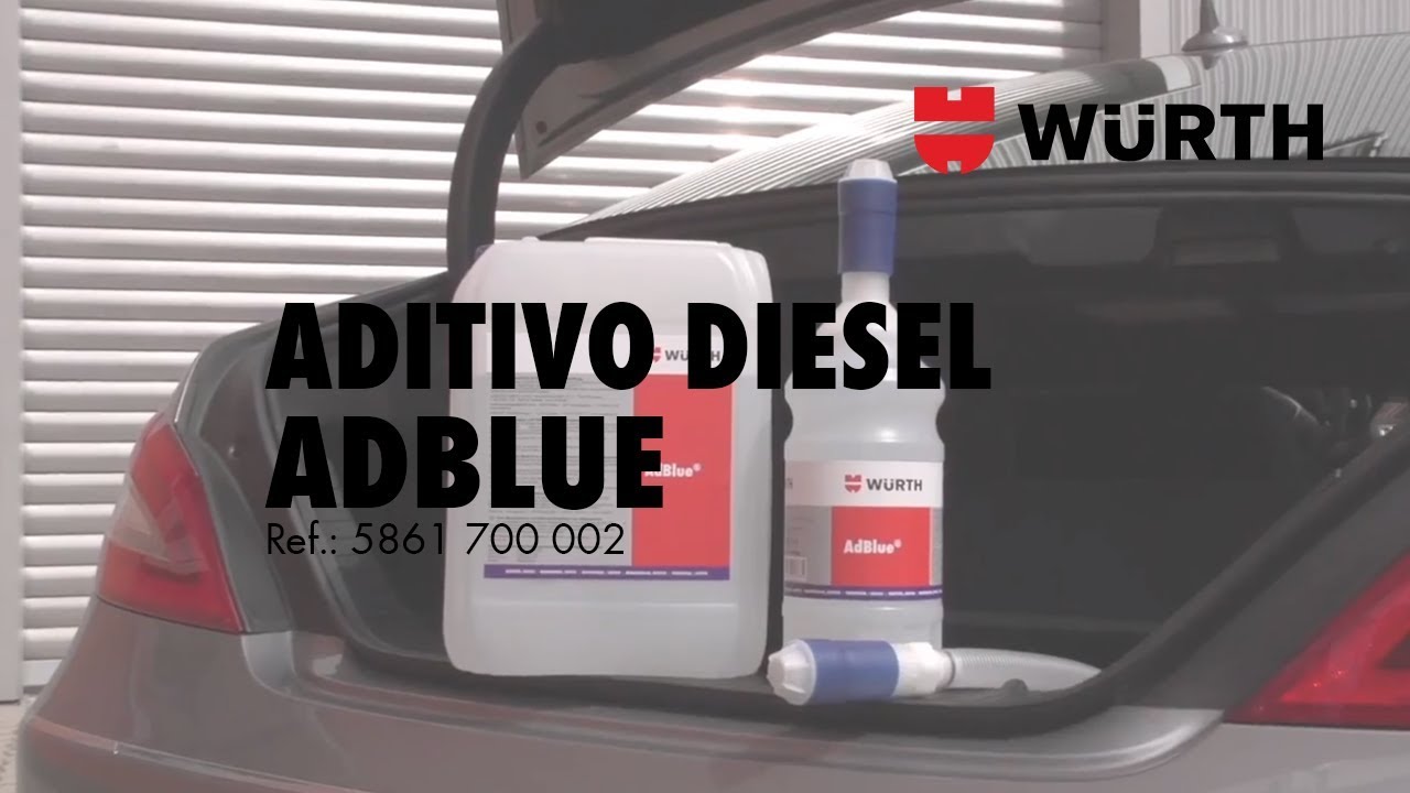 Würth - Aditivo Diesel AdBlue - YouTube