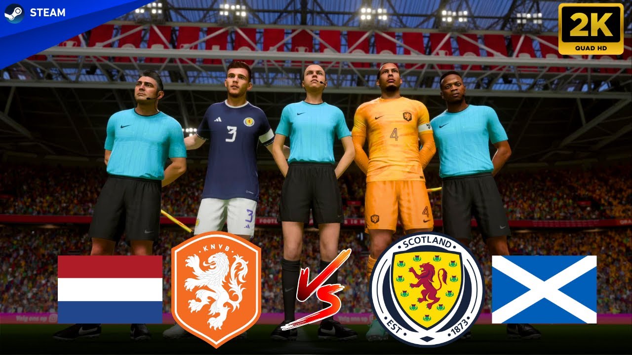 FC 24 - Netherlands Vs Scotland | International Friendly Highlights ...