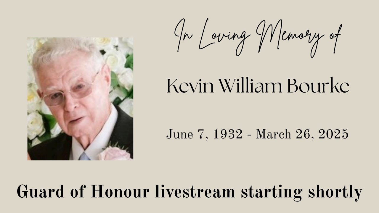 Mr Kevin Bourke Guard of Honour PBCF - YouTube